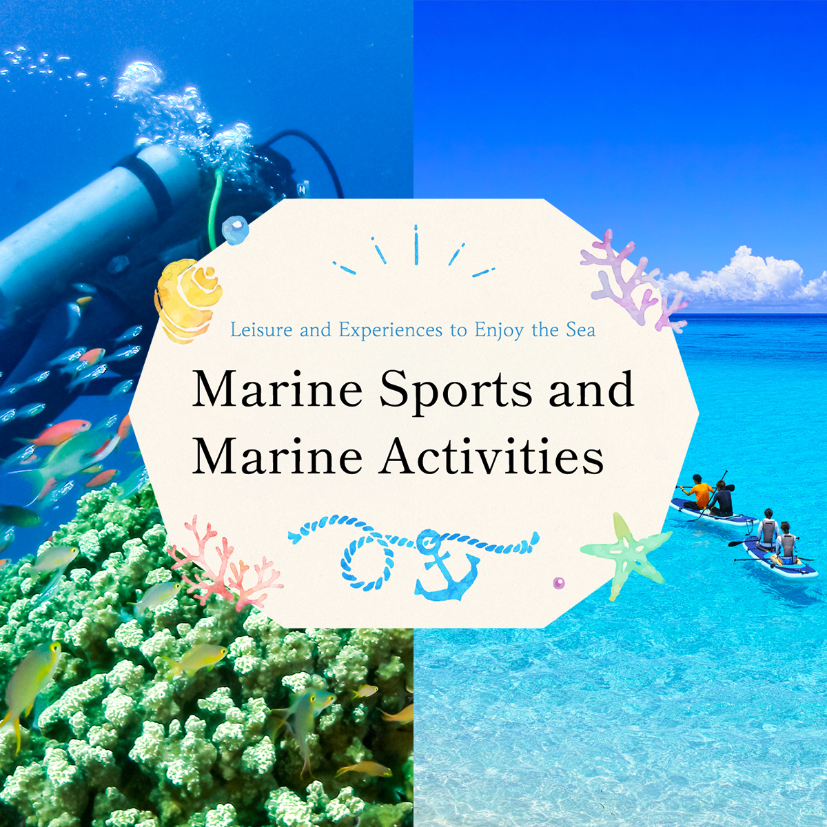 Leisure and Experiences to Enjoy the Sea｜Marine Sports and Marine ...