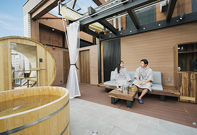 ＜Dotonbori Sauna＞A Facility Where You Can Freely Enjoy a Sauna in the Heart of Osaka｜Osaka City ...